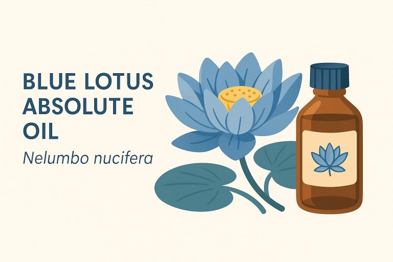 Blue Lotus Absolute Oil Nelumbo Nucifera - Pure Blue Lotus Oil